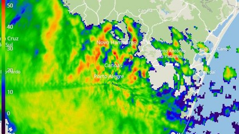 04:10- Atualização do monitoramento do radar meteorológico do Estado ...